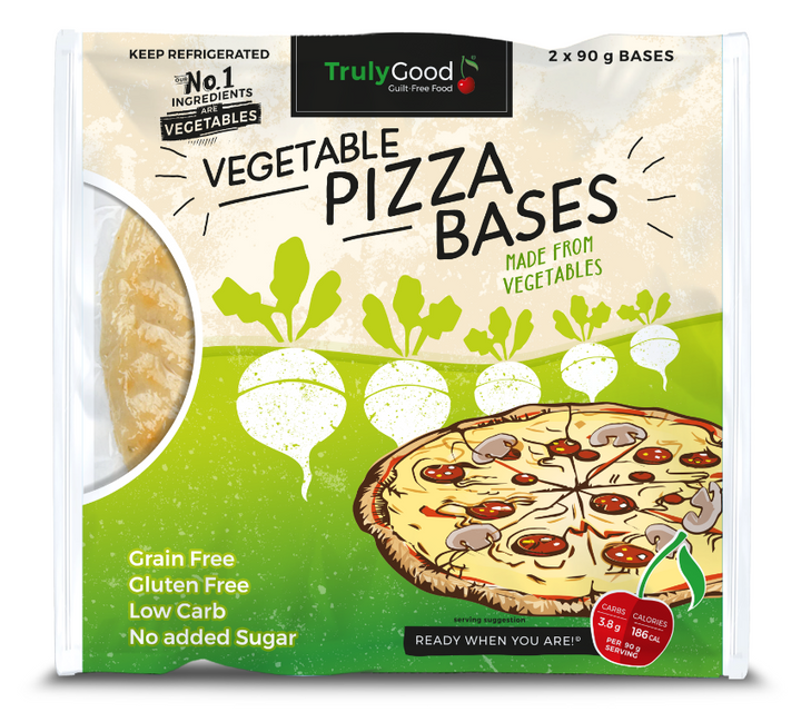 Vegetable Pizza Bases: 2 servings – TrulyGood